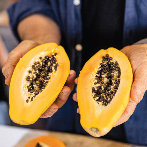 Double Green Papaya – Aotearoa Grown